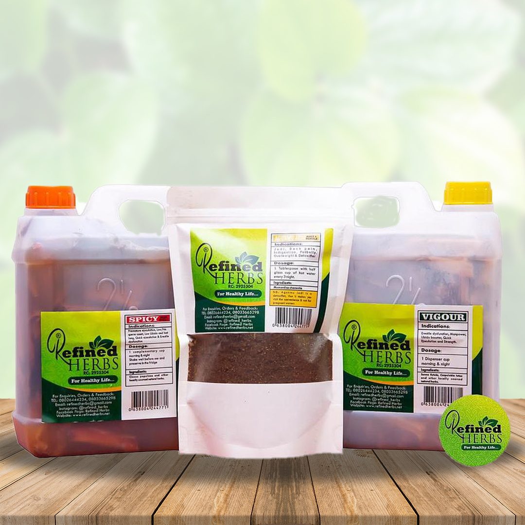 Liquid Manpower package – Refined Herbs